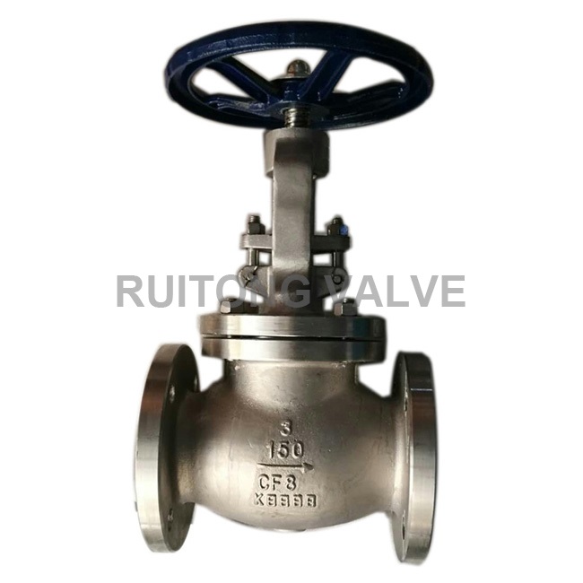 China 150LB SS304 4 Inch Globe Valve, 150lb globe valfe, ss304 globe ...
